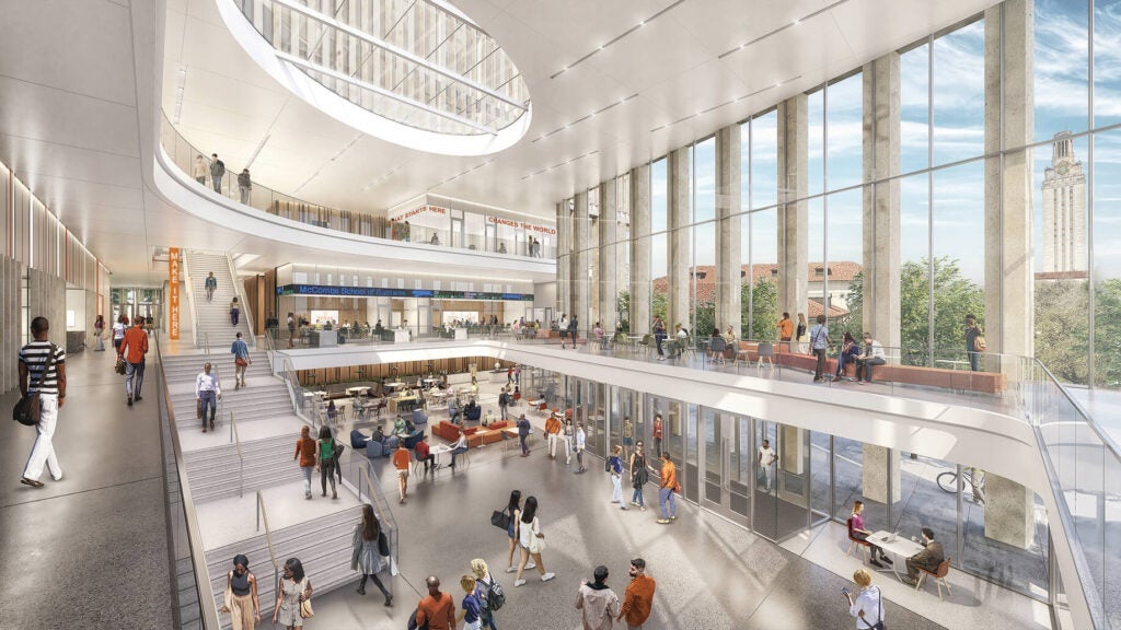 Mulva Hall, McCombs School of Business, The University of Texas at Austin